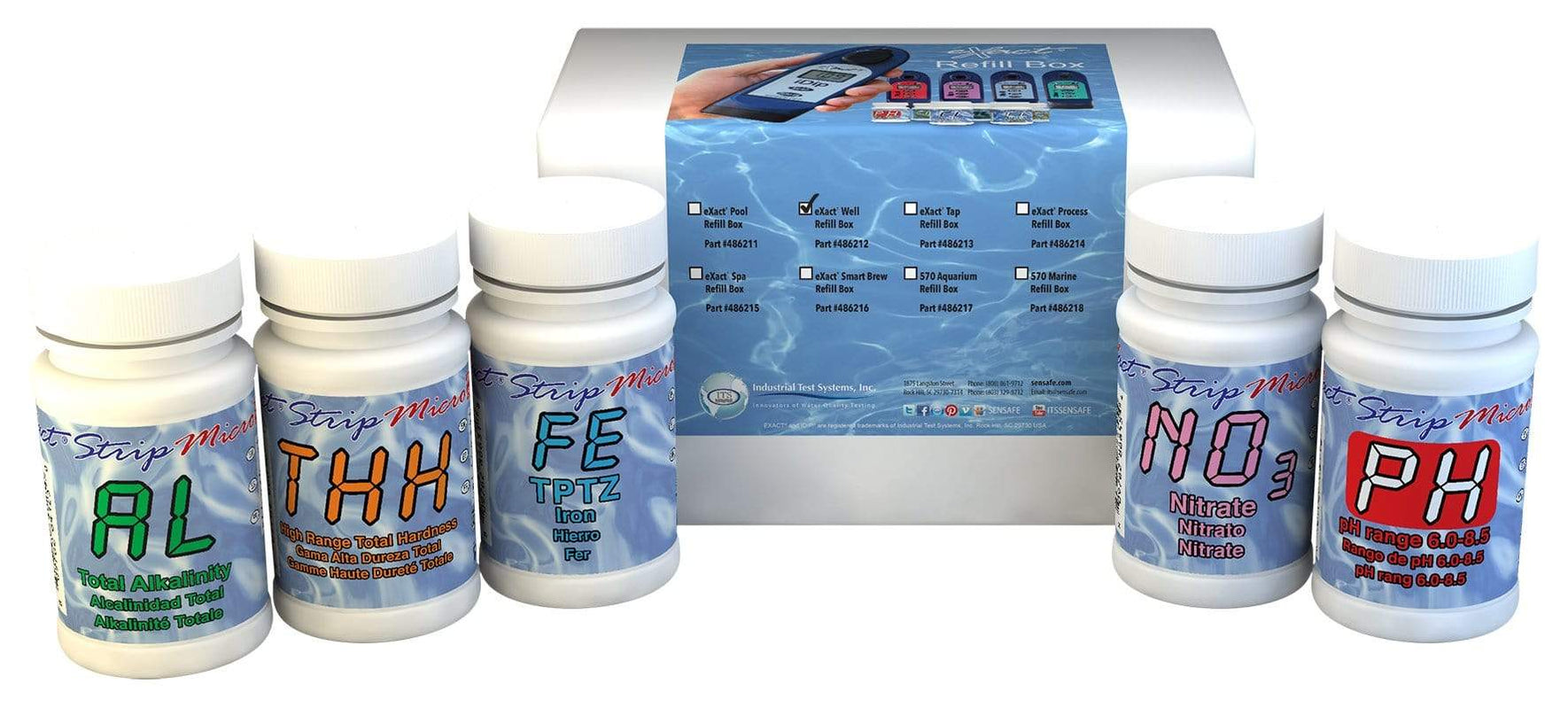 eXact® Well Water Reagent Refill Box — ITS Europe